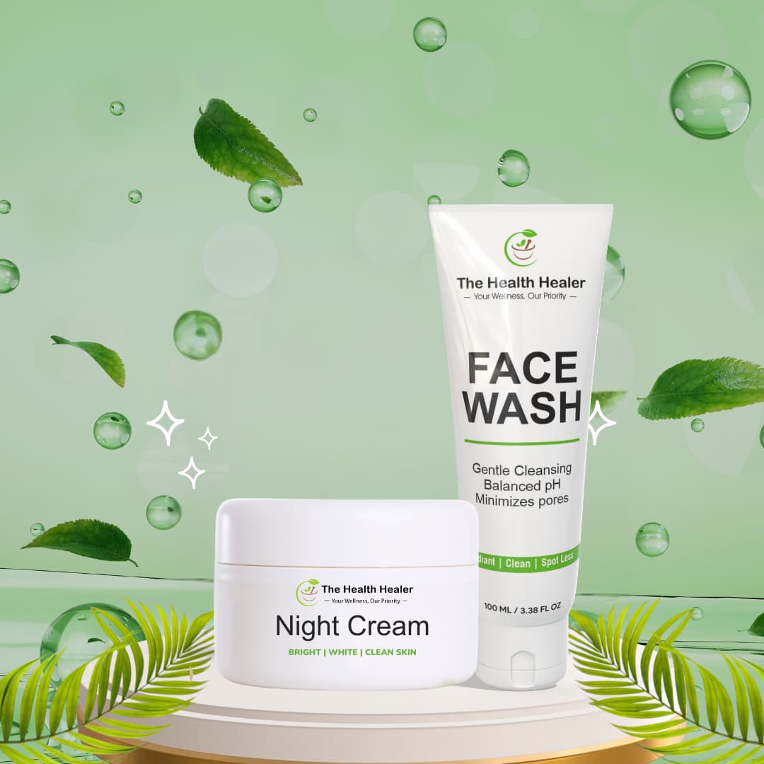 Combo offer Night Cream & Face Wash – The Healthhealer Official.